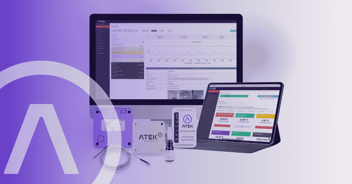 Surveillance environnementale IoT pour les sciences de la vie | ATEK